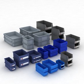 Stabelkasser | Stort udvalg af kasser til lageret